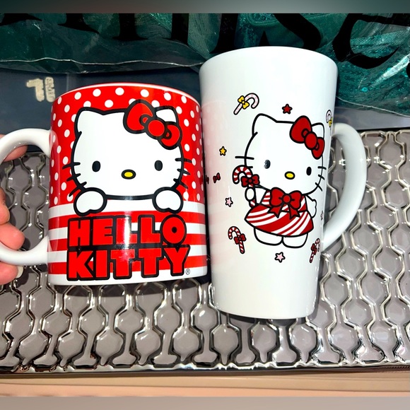 Hello Kitty | Kitchen | Hello Kitty Coffee Mug Cup Set Of 2 | Poshmark